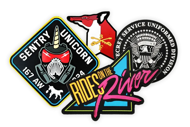 Custom PVC Patches | High-Quality & Durable Rubber Patches